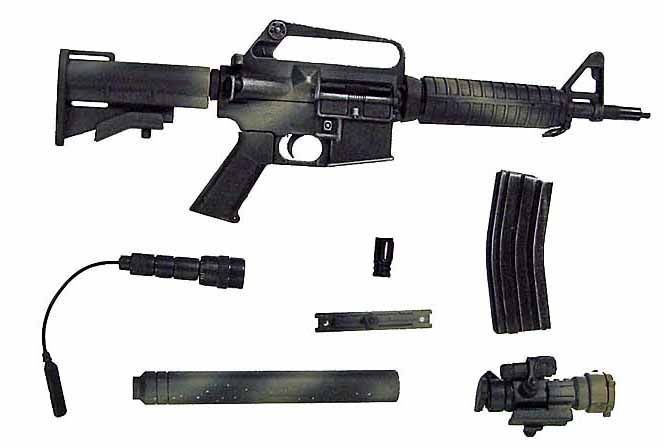 Delta Force Support Rifleman - Machine Gun w/ Accessories