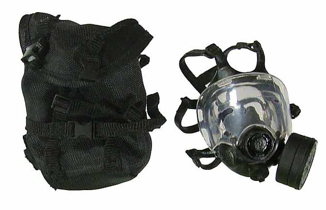 Riot Police: Shawn - Gas Mask w/ Pouch