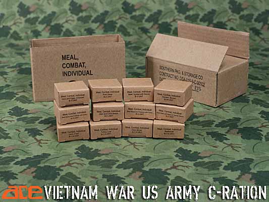US Army Vietnam C Ration - Boxed Accessory Set