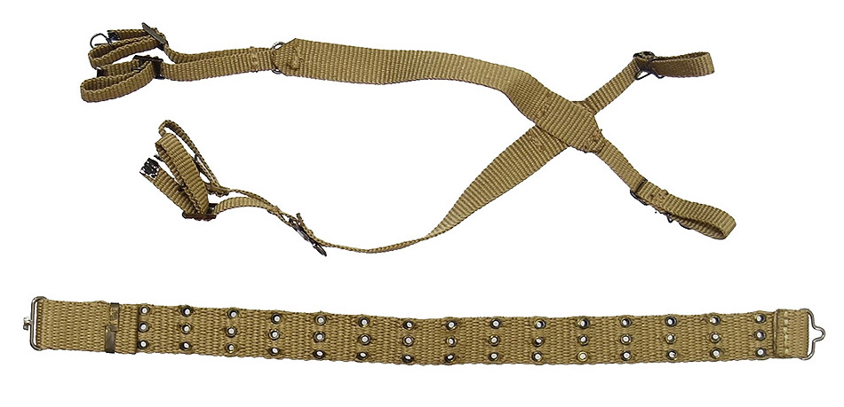 WWII US Army Uniform AL100027 - Belt & Harness