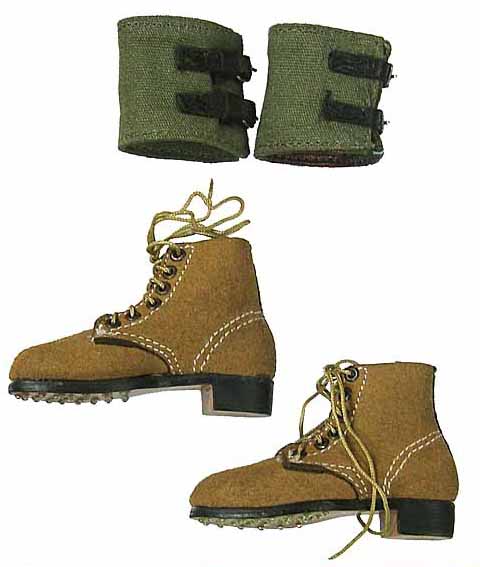 German 10th SS Panzer Division Frundsberg - Boots w/ Leggings
