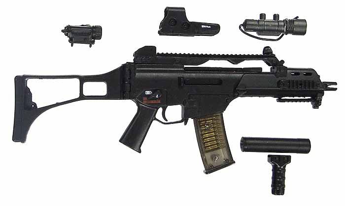 CIA SAD Night Ops v2 - Machine Gun w/ Accessories