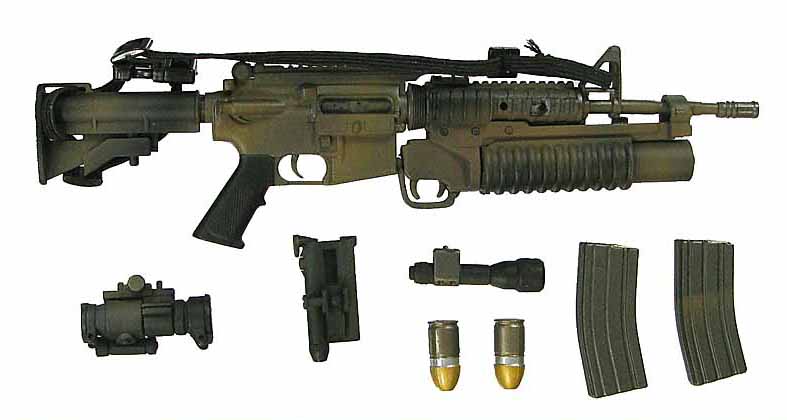 Clay: Counter Terrorism Advisor Pacific Region - Machine Gun w/ Accessories