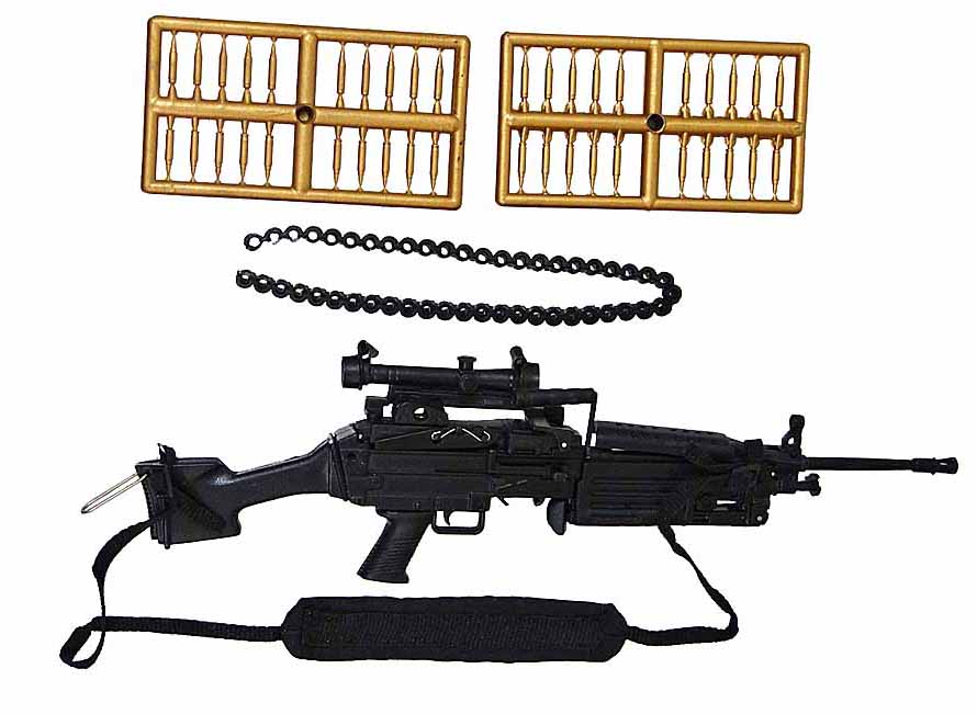 Cobra: US 75th Ranger - Machine Gun w/ Accessories