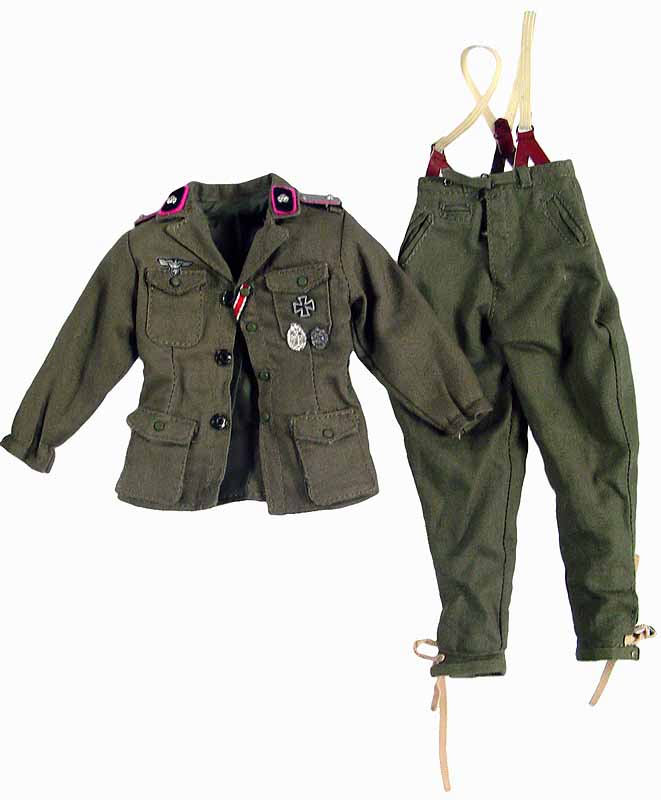 DAK Panzer Oberleutnant - Uniform