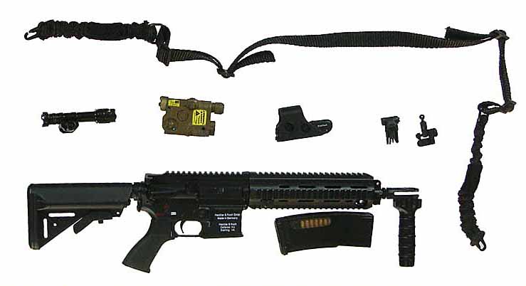 1st SFOD-D CAG (Combat Applications Group) - Machine Gun w/ Accessories
