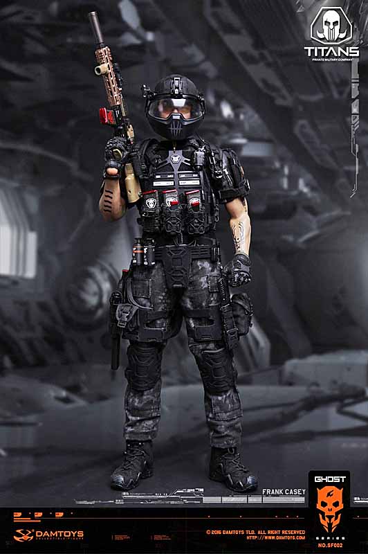 Ghost Series Titans PMC Frank Casey - Boxed Figure