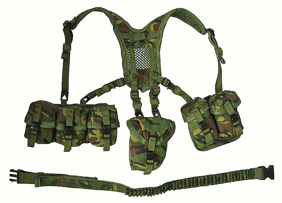 Royal Marines Commando - Belt w/ Harness & Pouches