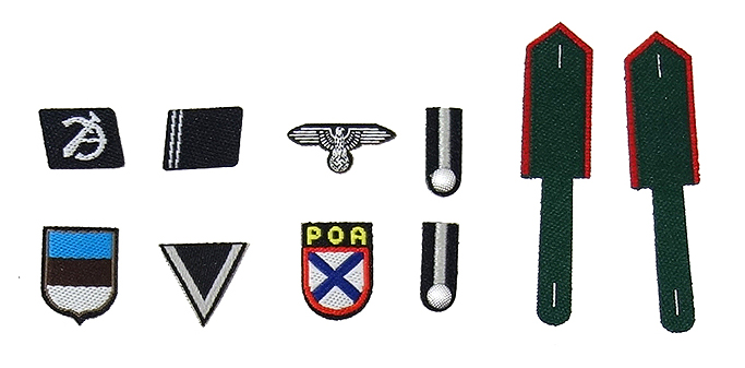 Dennis: WWII 20th Waffen Grenadier Radio Operator - Patches & Shoulder ...