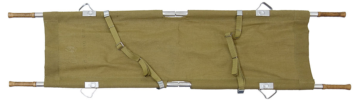 Dixon: WWII US 77th Infantry Division Combat Medic - Stretcher