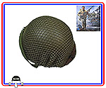 Reiben: WW2 US 2nd Ranger Battalion - Helmet w/ Net Cover