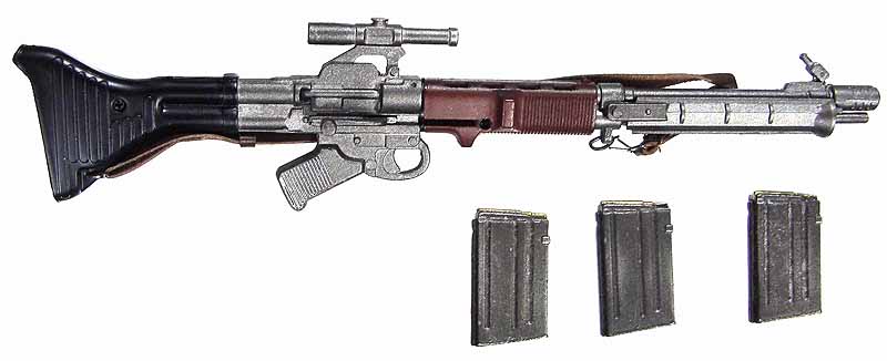 Dirk Kluge - FG42 Machine Gun (Metal) w/ Accessories