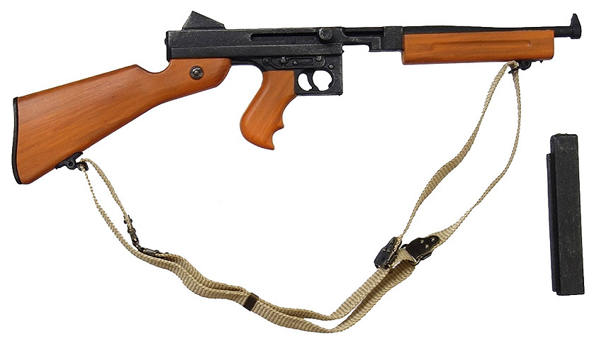 WWII US Ranger Captain - Machine Gun