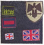 British Army Tank Commander - Patches