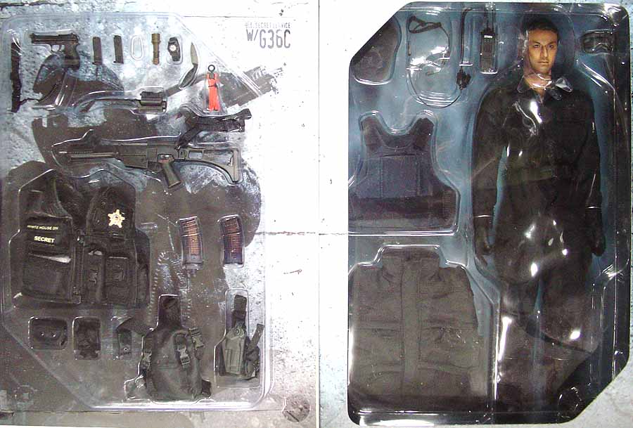 US Secret Service ERT w/ G36C (Male) - Boxed Figure