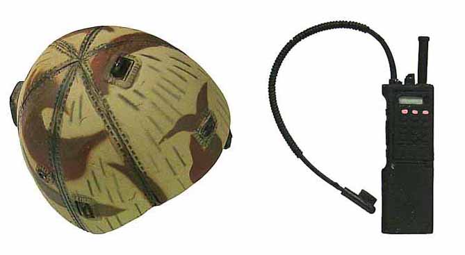 Konrad - Helmet (Metal) w/ Radio