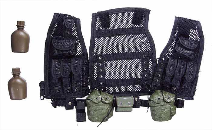 Leo: Delta Force - Tactical Vest w/ Belt & Accessories
