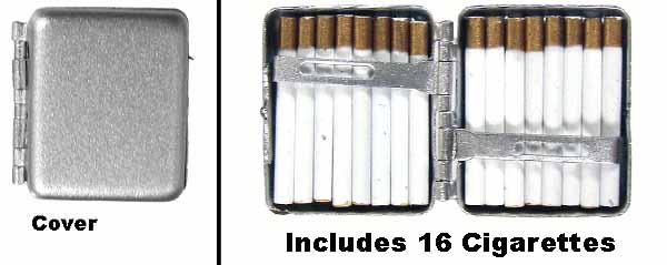 Major Erwin Konig - Cigarettes w/ Case