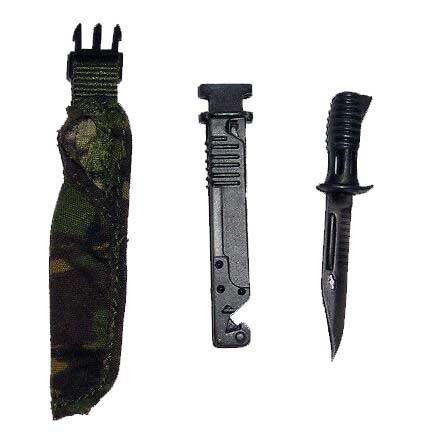Mel: Royal Marines Commando - Knife w/ Sheath & Camo Cover