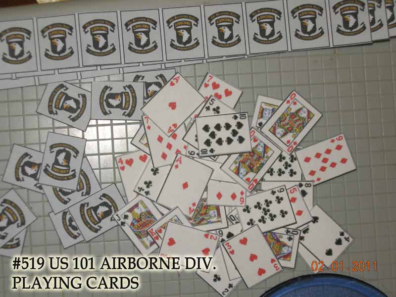 PaperWerk - #519 - US 101st Airborne Division Playing Cards