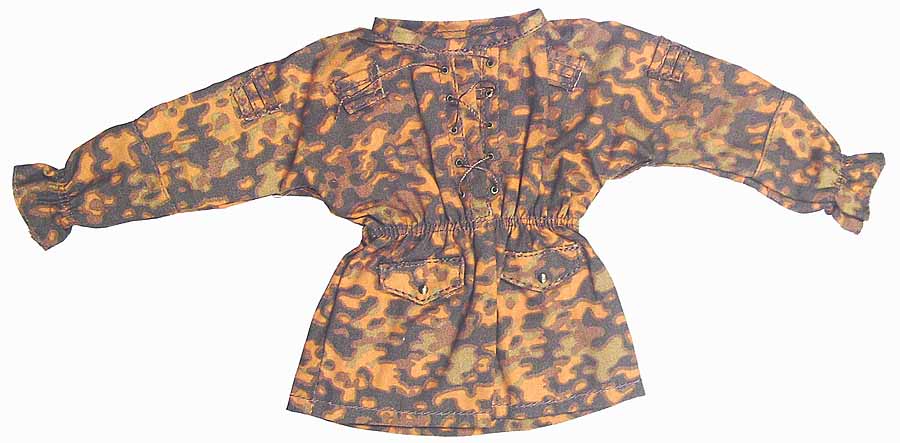 TCX010 - Loose - Autumn Oak Leaf Blurred Edge Camo Smock