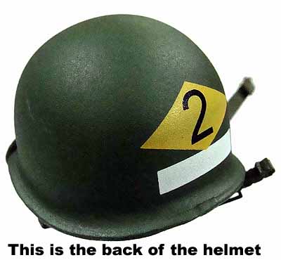 WWII US Ranger Infantry Battalion - Helmet